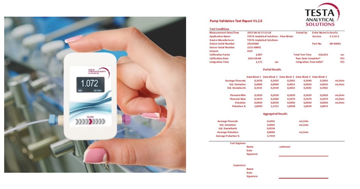 Automated Software For Hplc Pump Validation